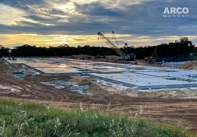 Posner Park Progress | ARCO Murray Construction Company
